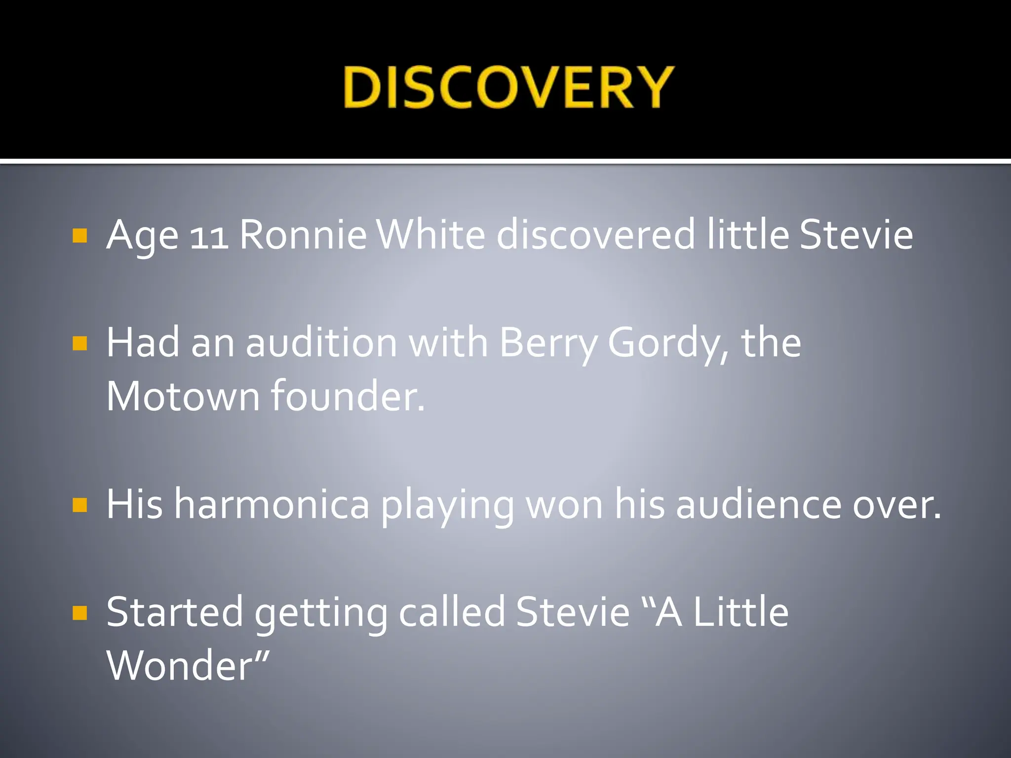 Music Class - Stevie Wonder.pptx