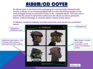Music Cover CD Analysis | PPTX