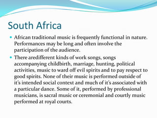 Music culture | PPTX