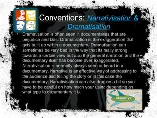 Music documentary conventions | PPT