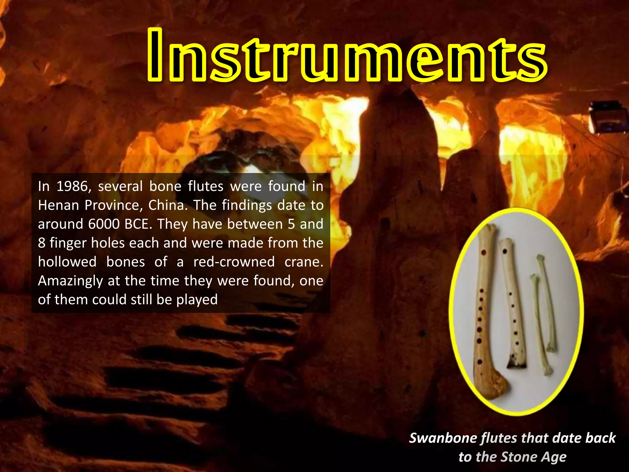 Music during stone age | PPT