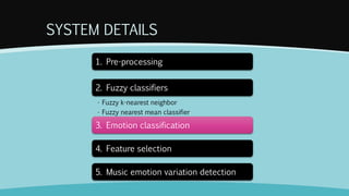 Music Emotion Classification | PPTX | Computing | Technology & Computing