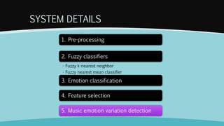 Music Emotion Classification | PPTX | Computing | Technology & Computing