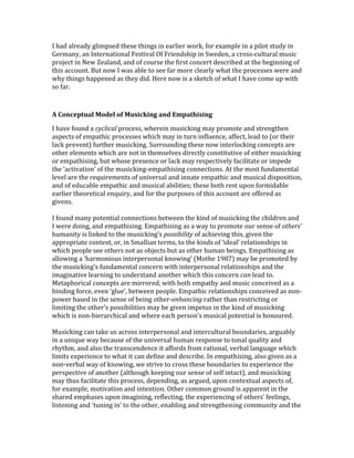 Music Empathy And Intercultural Understanding Felicity Laurence | PDF