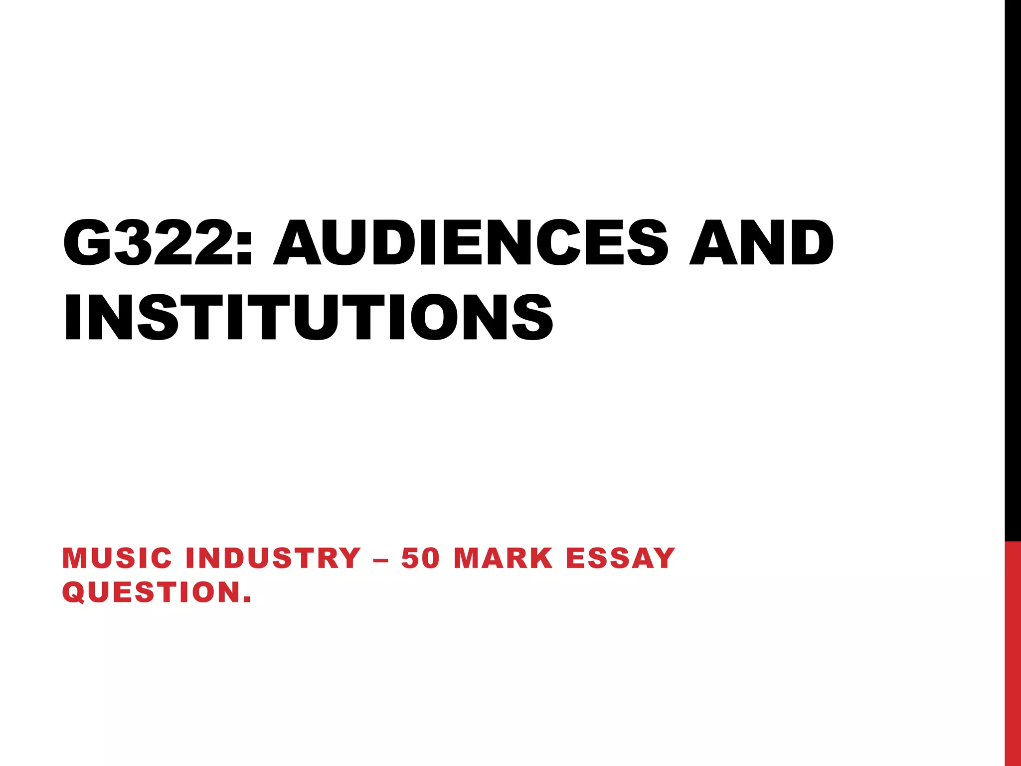 Music exam questions and advice | PPT