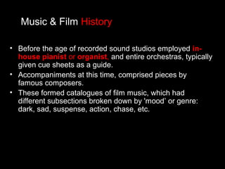Music & Film | PPT | Soundtracks, TV and Showtunes | Music