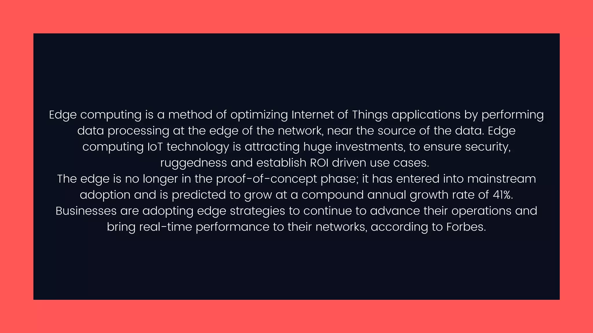 Will Edge Computing IoT Solutions be a Real Trend in 2019? | PPT