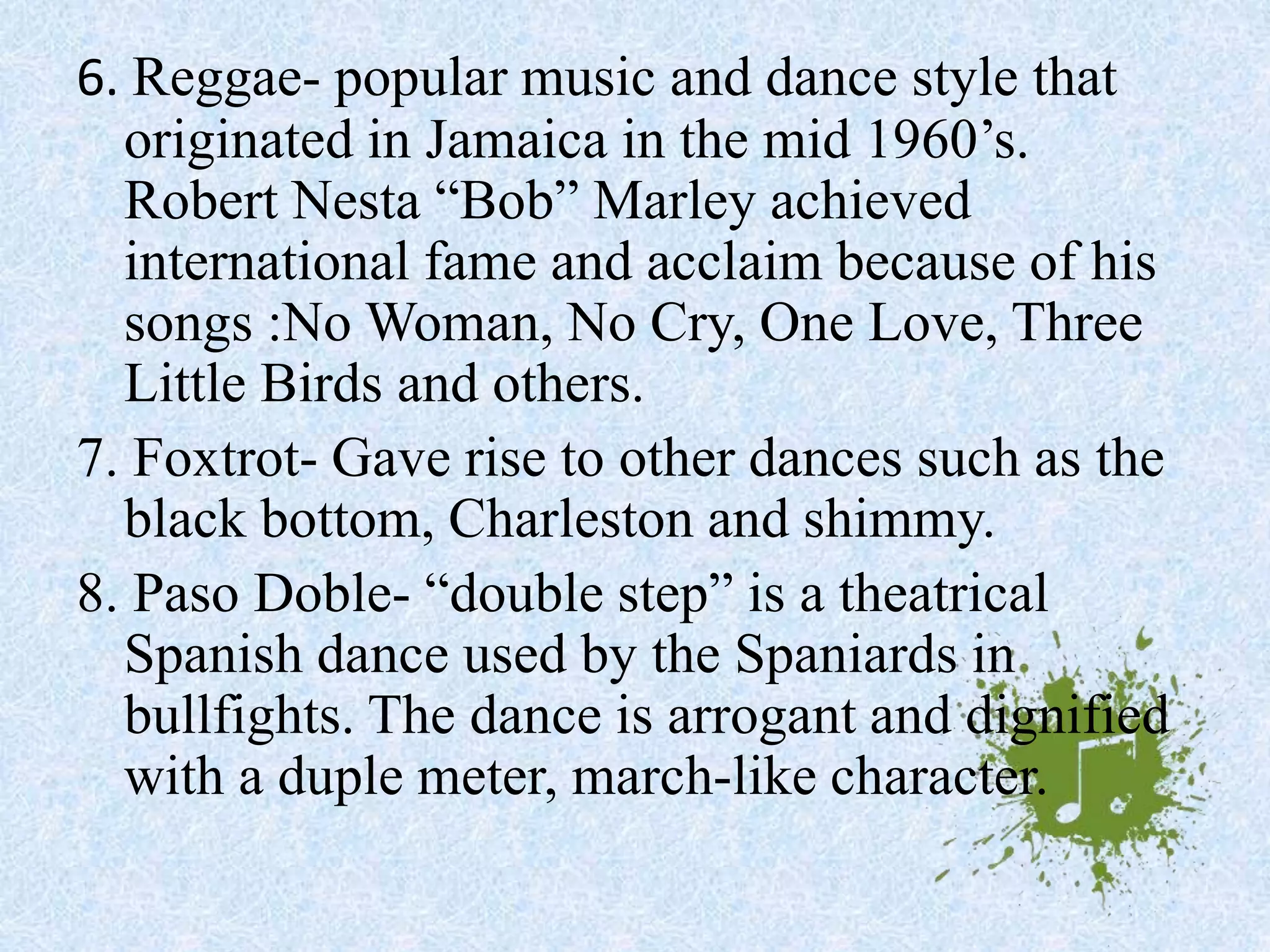 Music g10 2nd quarter latin american music | PPTX