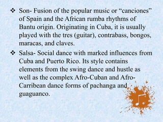 Music g10 2nd quarter latin american music | PPTX