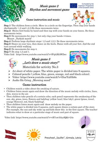 Music games Project "Let's share our games!" | PPTX