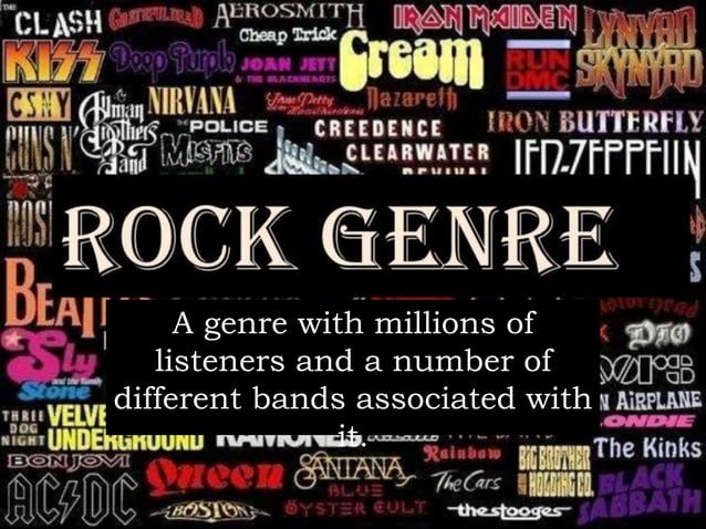 Music genre: Rock | PPTX
