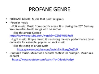 Music genre | PPT
