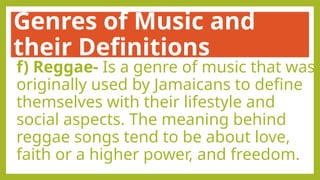 MUSIC GENRE grade 10 music Special Class.pptx