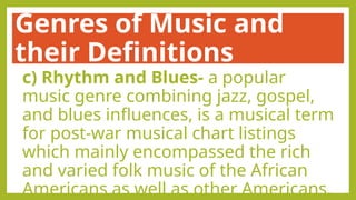 MUSIC GENRE grade 10 music Special Class.pptx