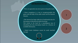 Music Genre Classification CS513 | PPTX