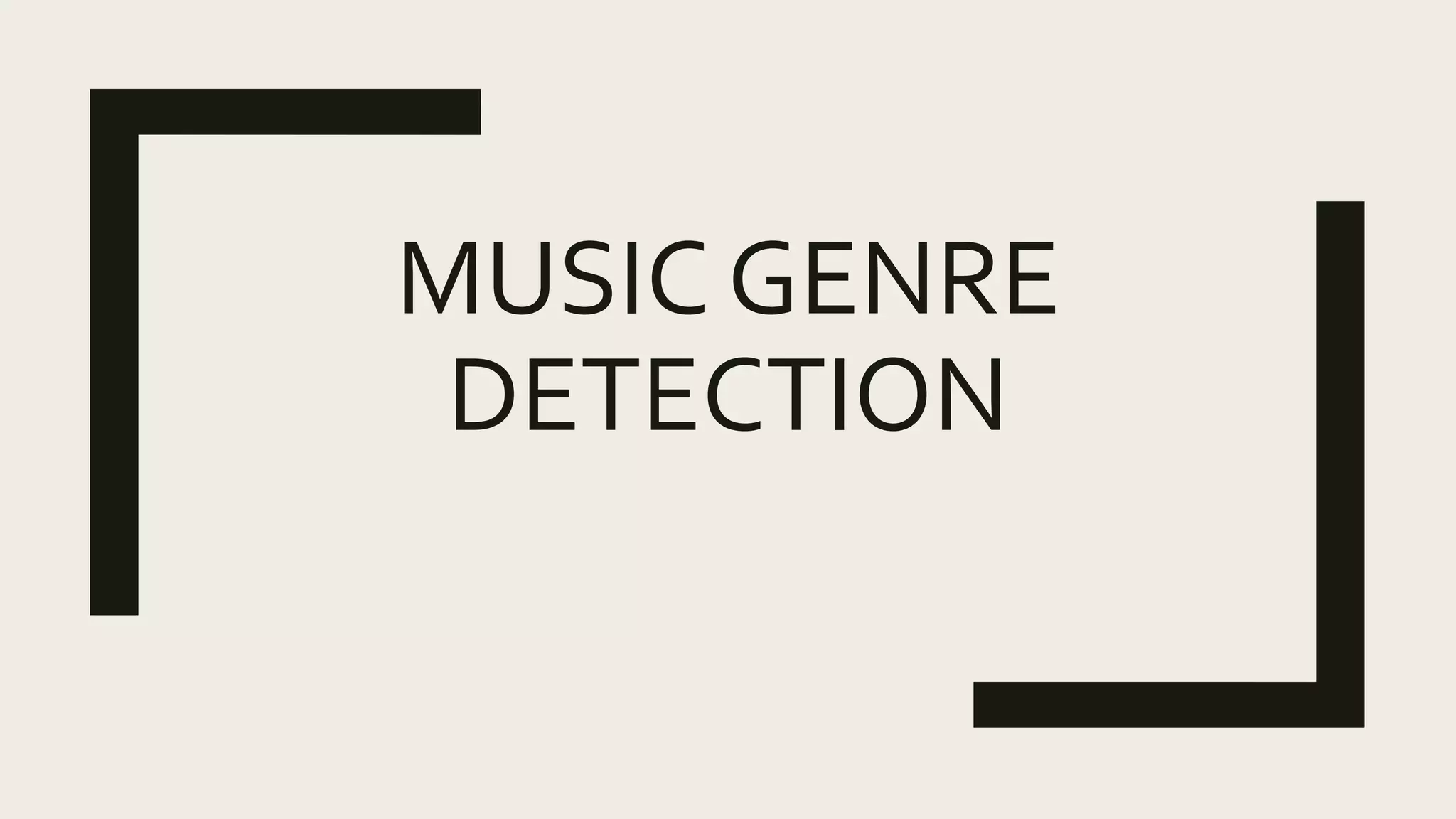 Music genre detection using hidden markov models | PPTX