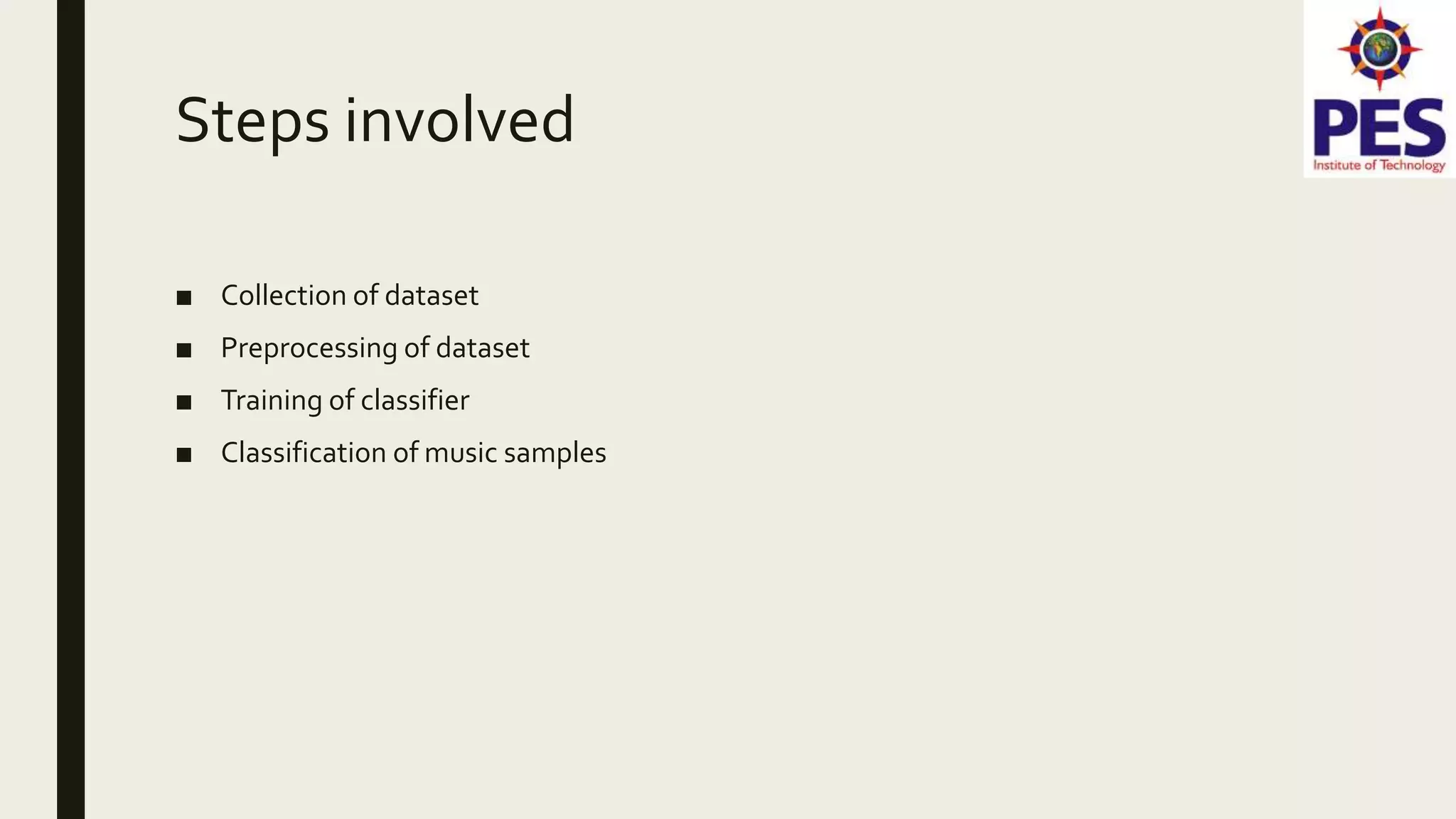 Music genre detection using hidden markov models | PPT