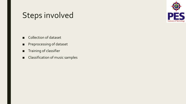 Music genre detection using hidden markov models | PPT