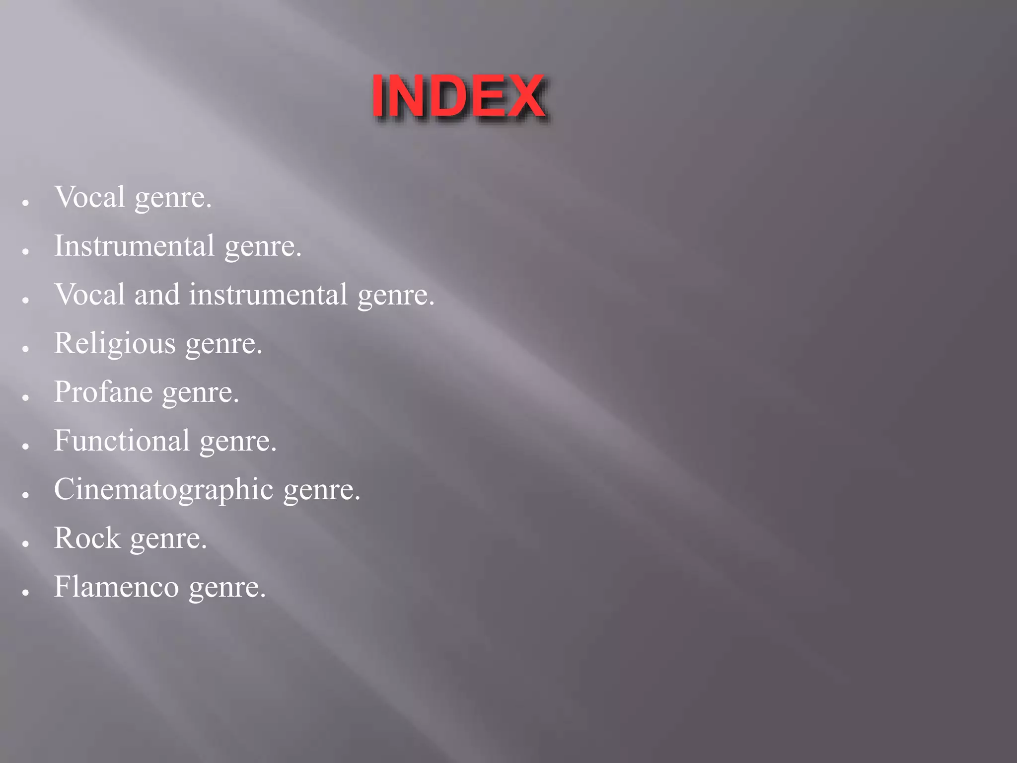Music genres | PPTX