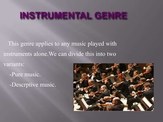 Music genres | PPTX