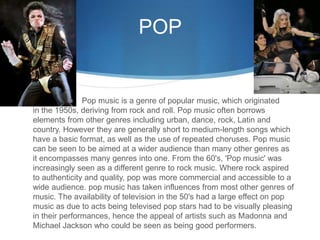 Music genre research powerpoint | PPTX