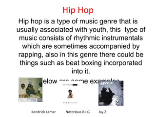 Genres Of Music Definitions