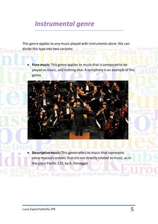 Music genres | DOCX