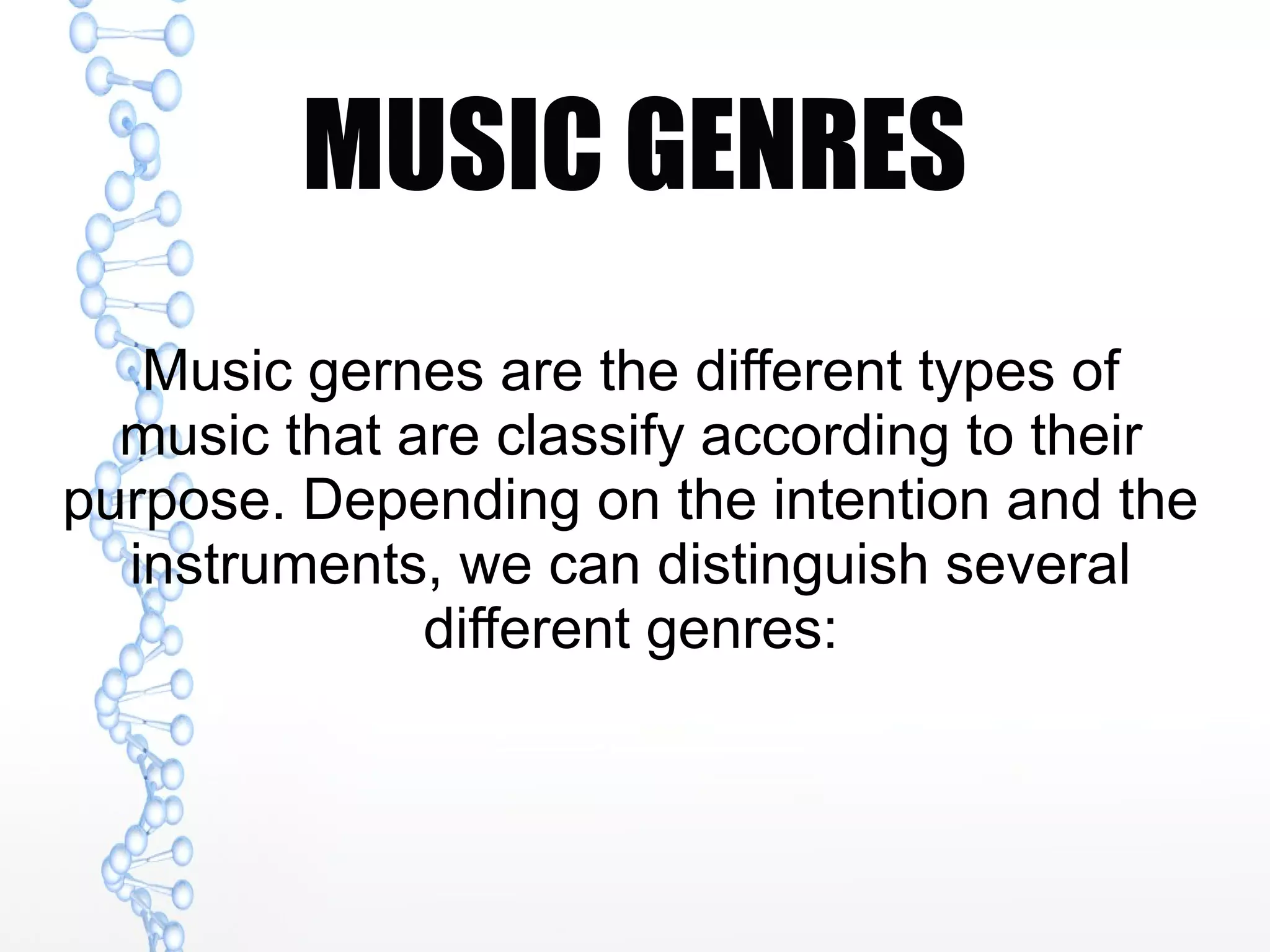 Music genres | PPT
