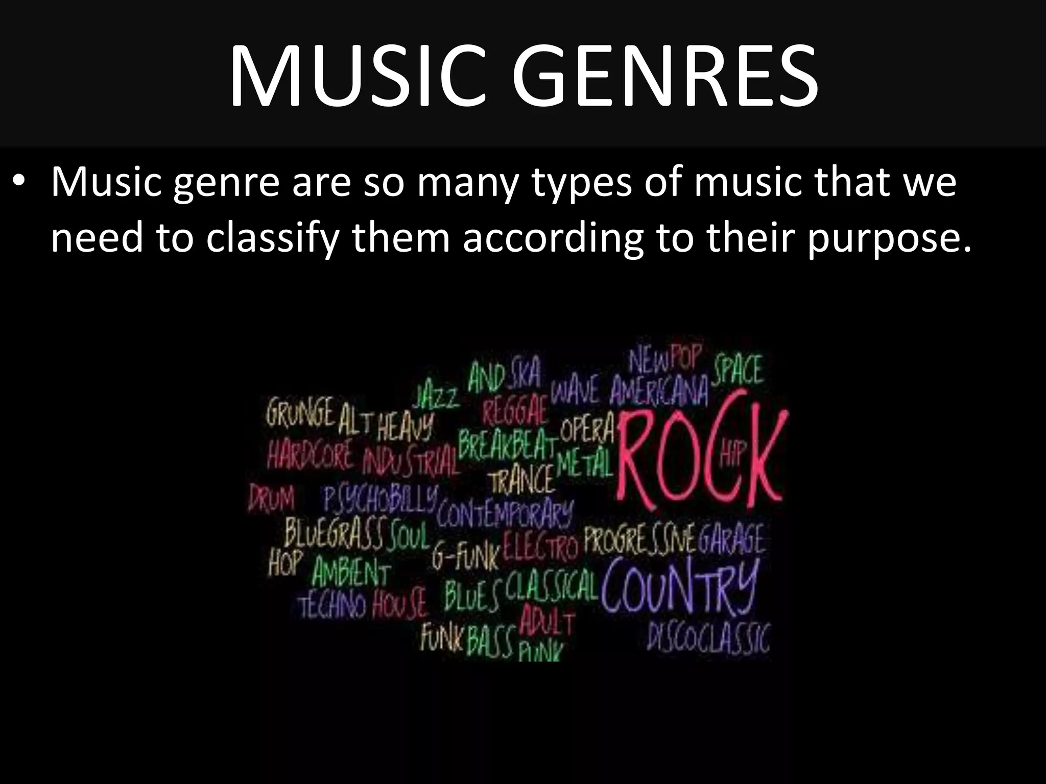 Music genres | PPT
