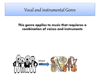 Music genres | PPTX | Religious (Music and Audio) | Music