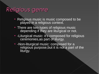 Music genres | PPT