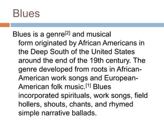 Presentation on Music Genre | PPTX