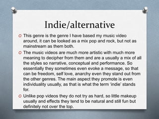 Music genres | PPTX | Rock Music | Music