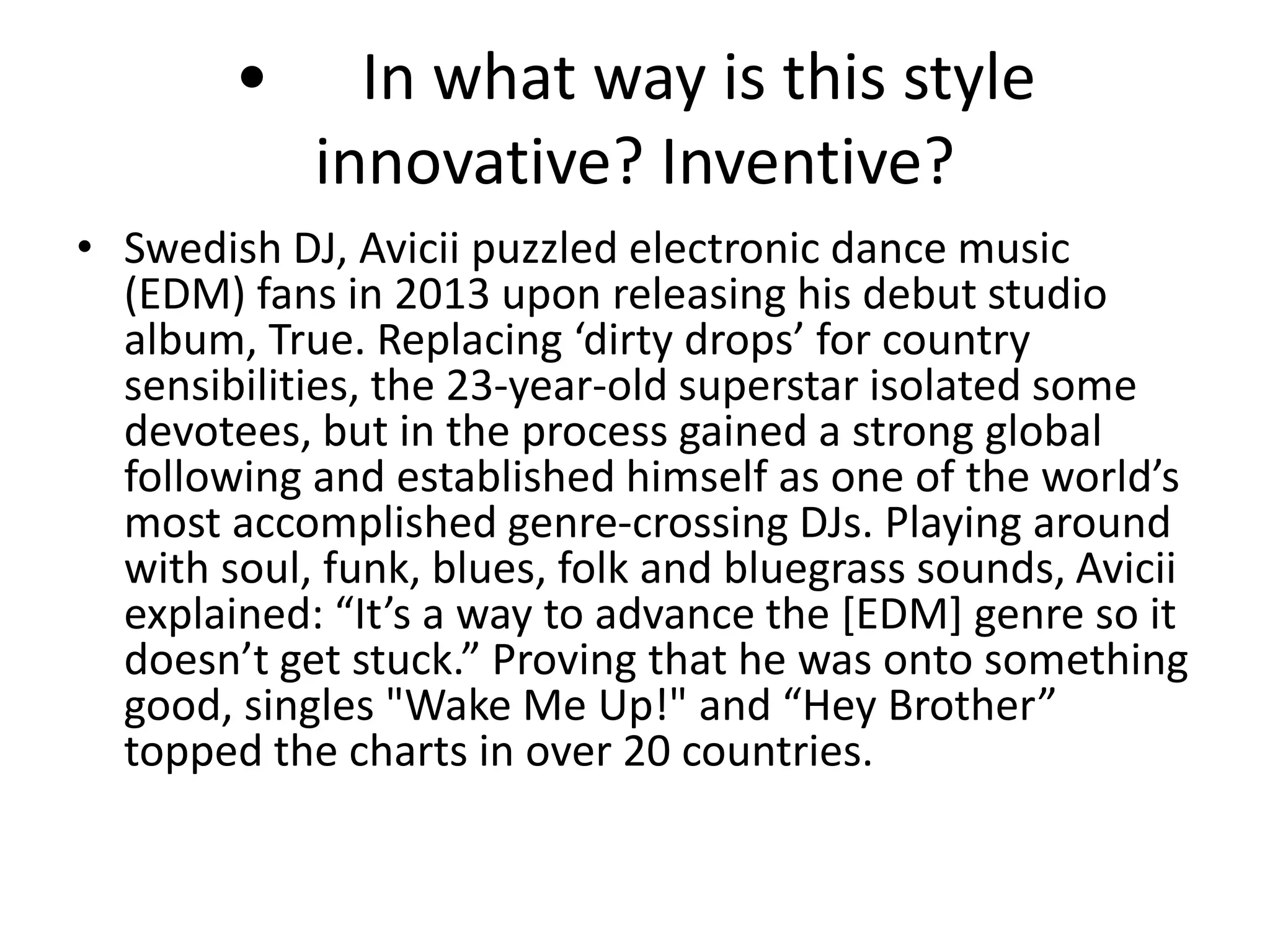 Music genres | PPTX