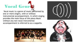 Music genres María Dolores Godino Cantero 2ºA | PPT