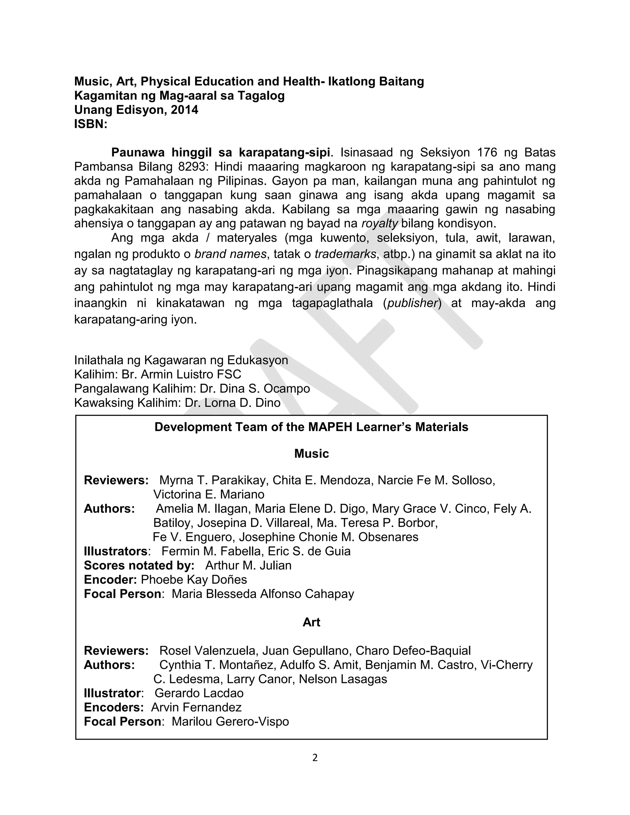 Music gr.3 tagalog q1 | DOCX