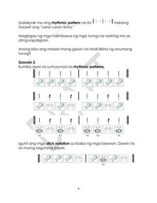Music gr.3 tagalog q1 | DOCX