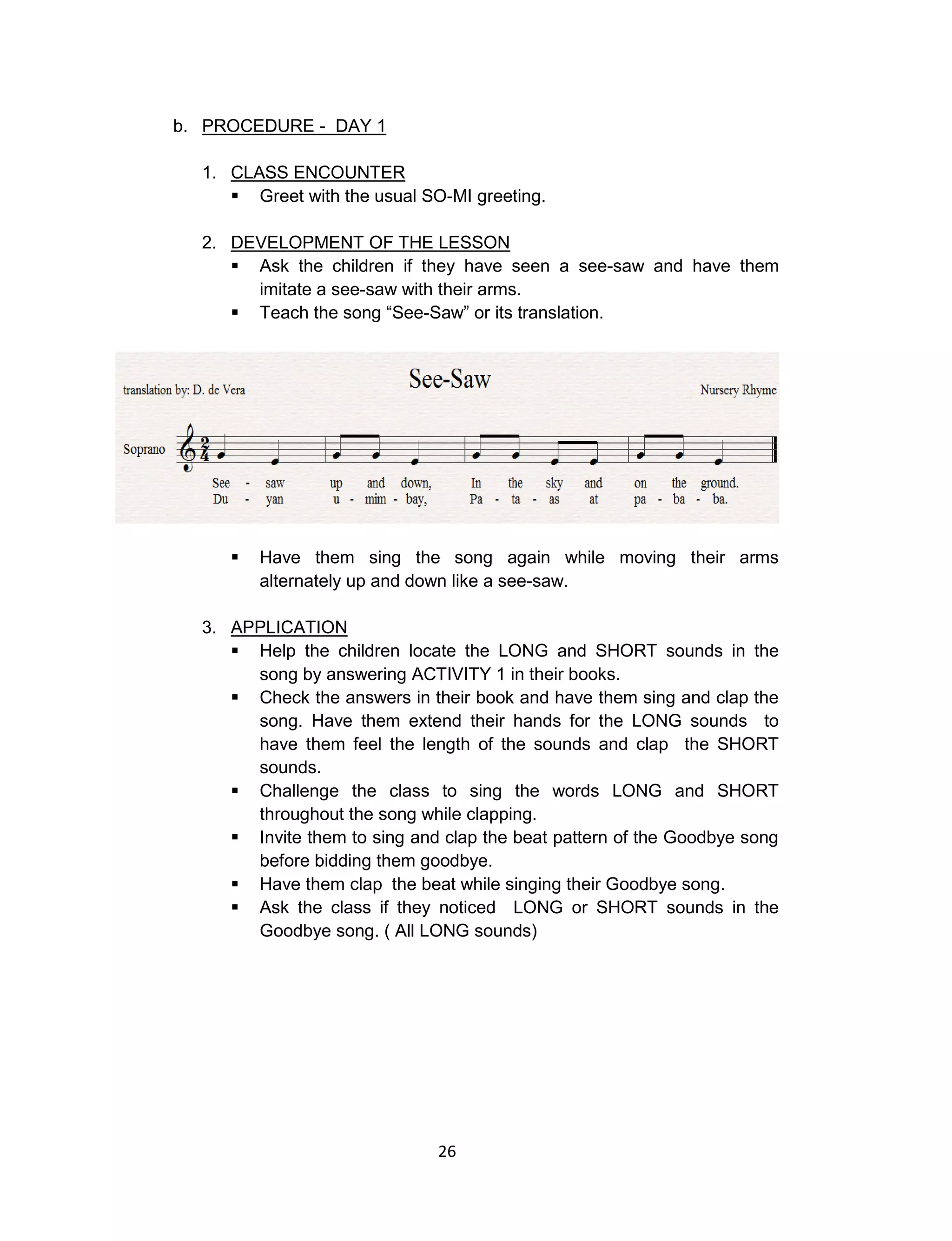 Music gr. 1 teacher's guide (q1&2) | PDF