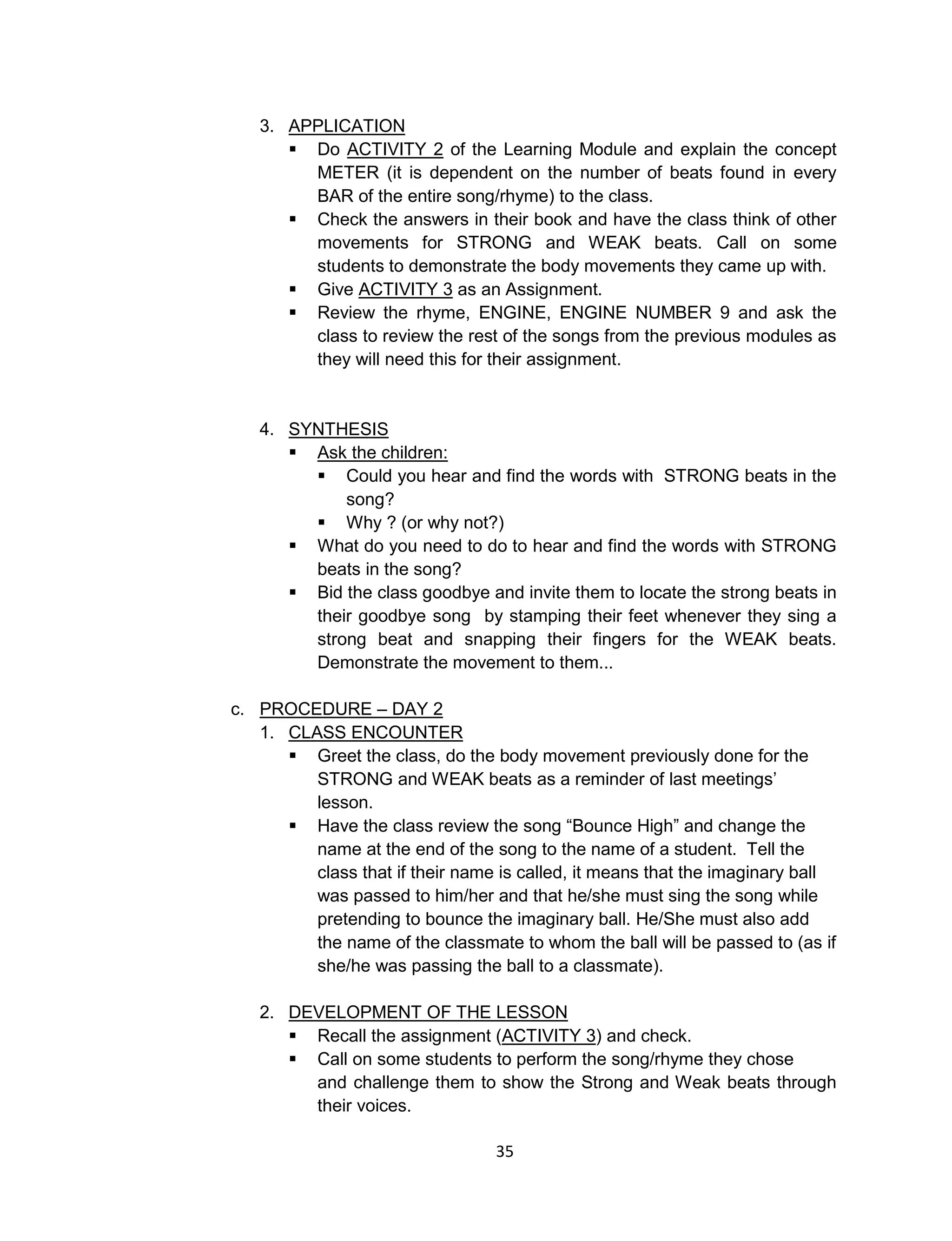 Music gr. 1 teacher's guide (q1&2) | PDF