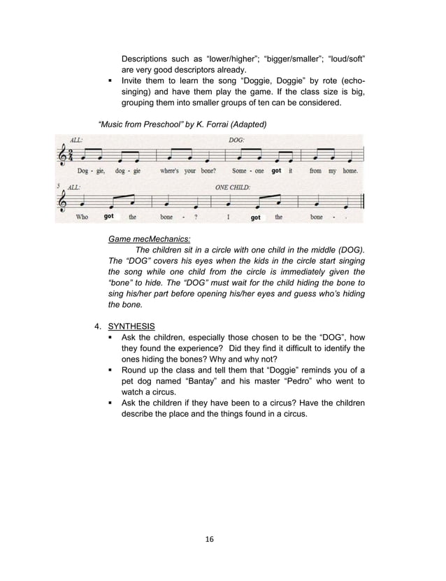 Music gr. 1 teacher's guide (q1&2) | PDF