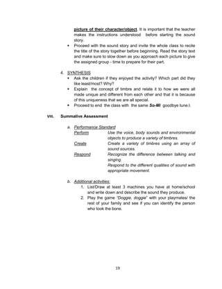 Music gr. 1 teacher's guide (q1&2) | PDF