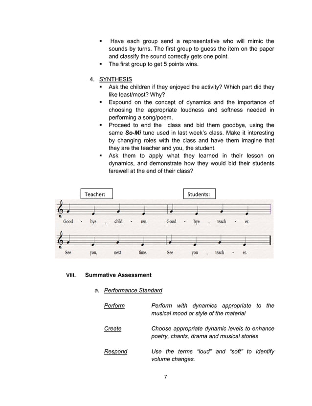Music gr. 1 teacher's guide (q1&2) | PDF