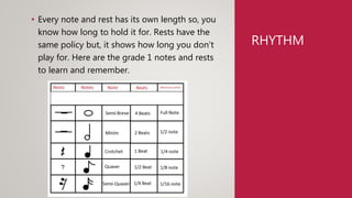 Music Theory: Grade 1 | PPTX