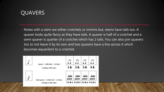 Music Theory: Grade 1 | PPTX
