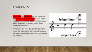 Music Theory: Grade 1 | PPTX