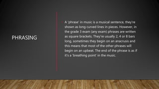 Music Theory: Grade 3 | PPTX | Classical Music | Music