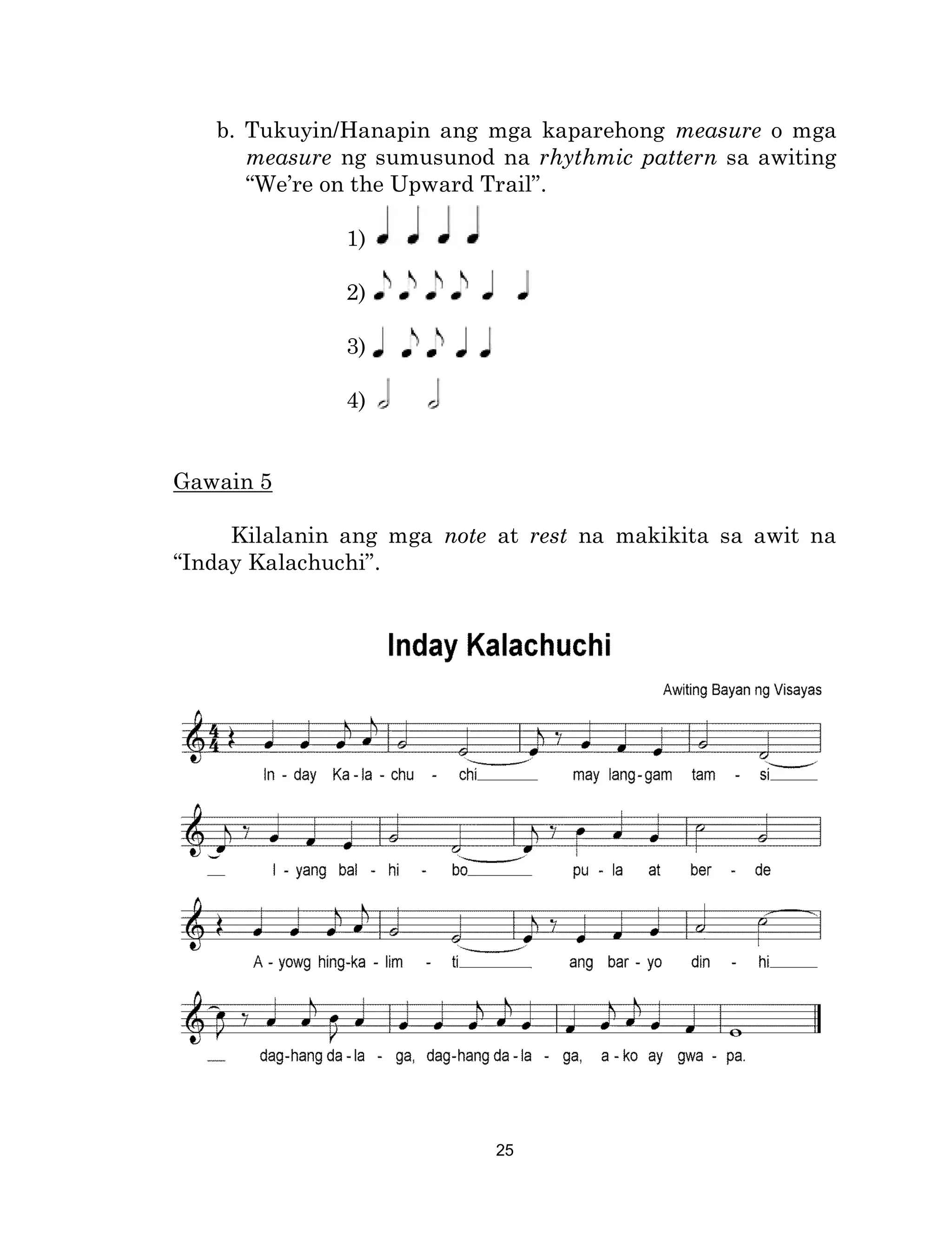 Music grade 4 lm yunit 1 | PDF