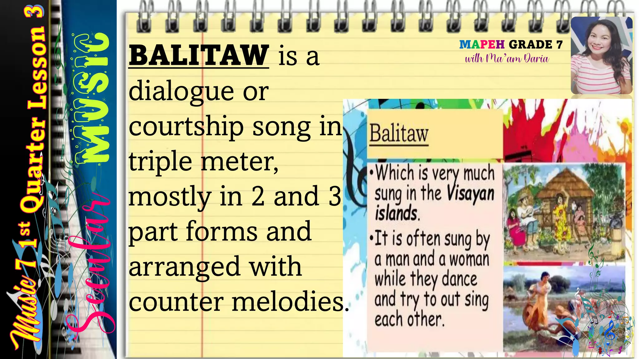 Music grade 7 Quarter 1 Lesson 3 | PDF