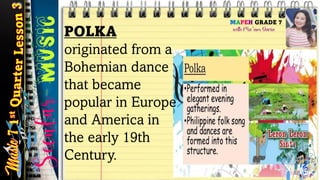 Music grade 7 Quarter 1 Lesson 3 | PDF | Music | Entertainment