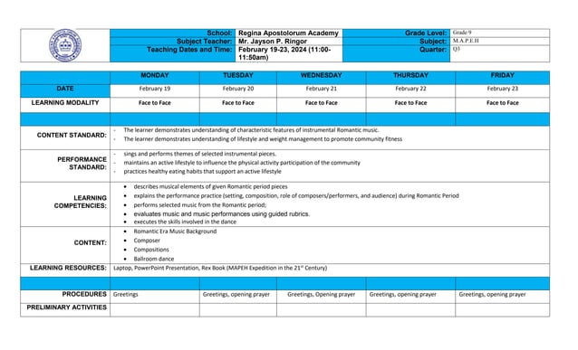 Music Grade 9 3rd Quarter learning plan.docx
